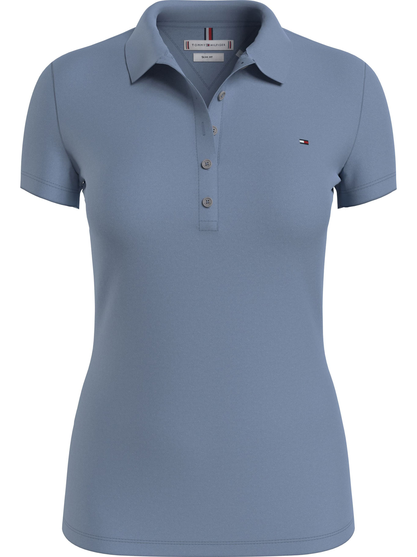 POLO CON CARTERA DE CINCO BOTONES Y CORTE SLIM