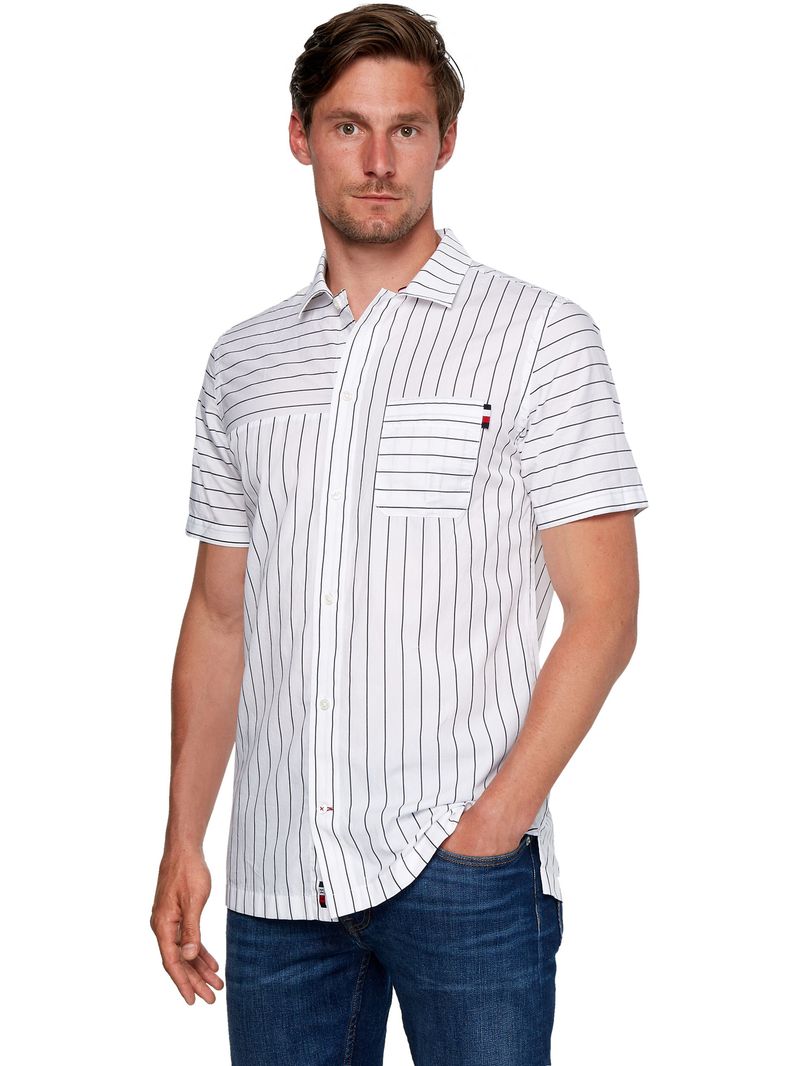 Camisa Classics De Rayas Con Corte Slim