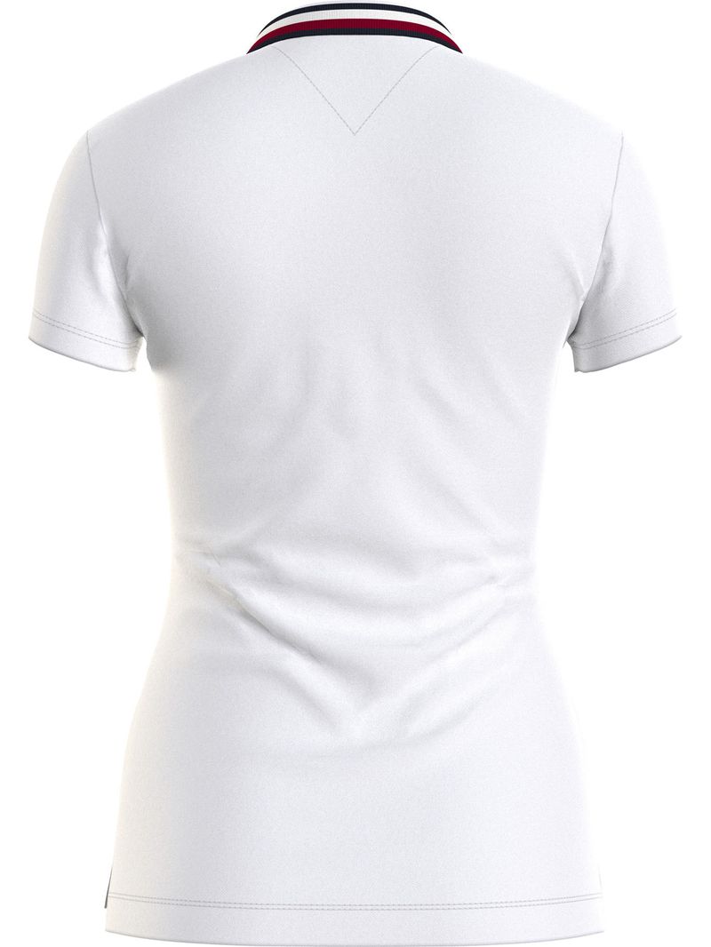 Polo De Corte Slim Con Cinta Distintiva
