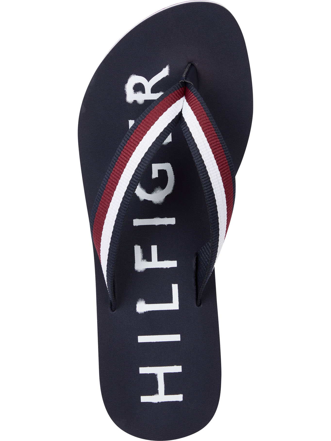 Chancletas essential con logo