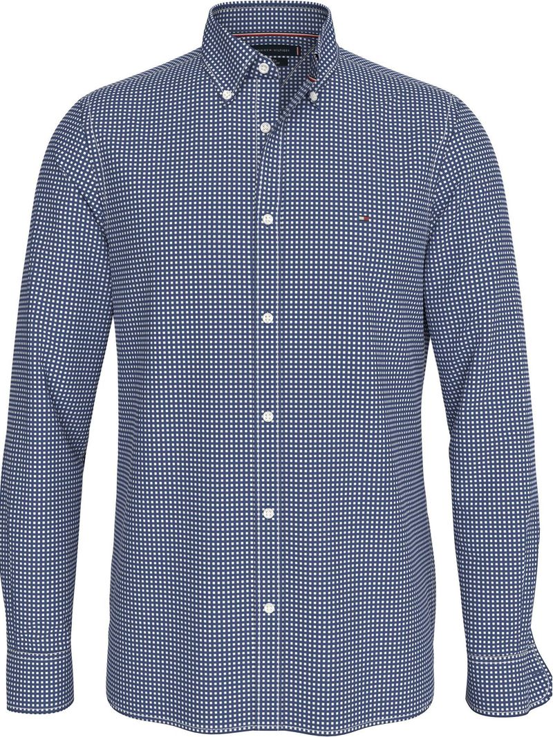 Camisa Slim Con Microestampado